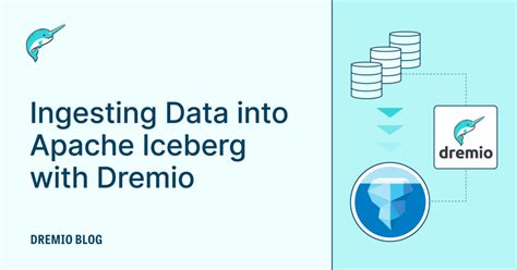 8 tools for ingesting data into apache iceberg dremio