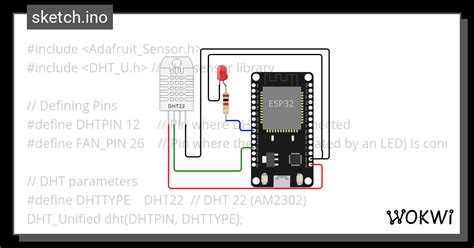 Esp32 Temperature Sensor Wokwi Esp32 Stm32 Arduino Simulator