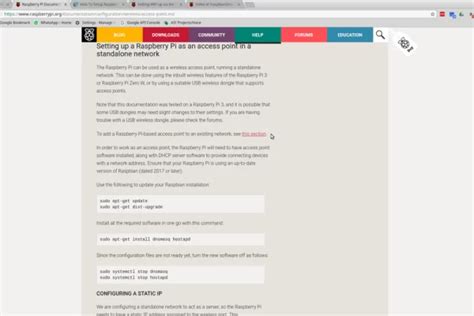 Using A Raspberry Pi Zero W As An Access Point And Mqtt Broker