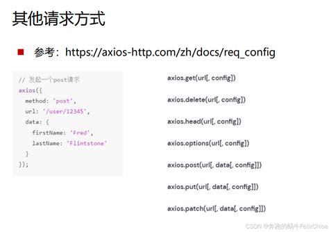 Axios网络请求总结axios版本 Csdn博客