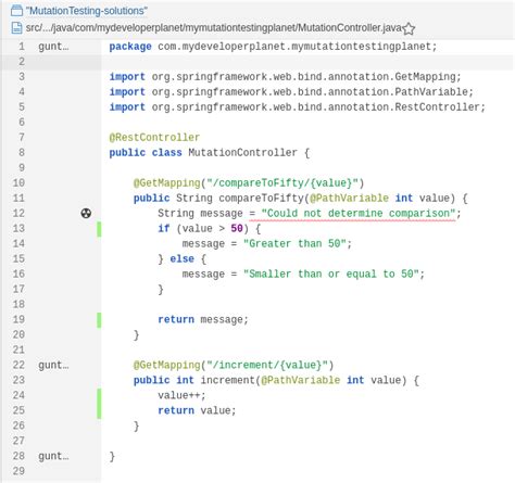mutation testing with sonarqube