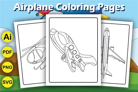 Airplane Coloring Pages Pdf [2025]