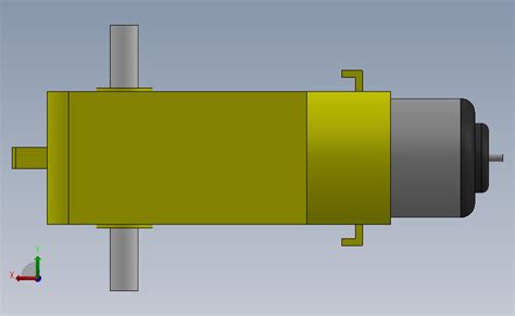 用于 Arduino 应用的齿轮直流电机solidworks 2017模型图纸下载 懒石网