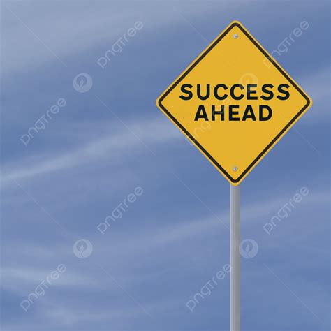 Success Ahead Sign