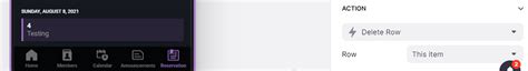 Action Delete Row In Calendar List Page 2 Ask For Help Glide Community