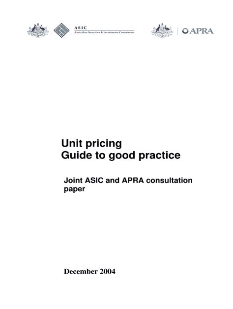 Fillable Online Joint ASIC And APRA Consultation Fax Email Print PdfFiller