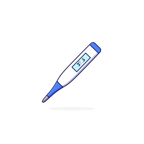 Thermometer Cartoon Style Icon Illustration 4315847 Vector Art At Vecteezy
