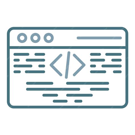Premium Vector Programming Language Flat Illustration
