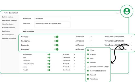 Customize Zoho Fsm