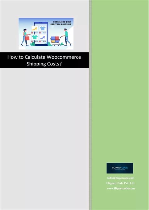 Ppt How To Calculate Woocommerce Shipping Costs Powerpoint Presentation Id11377285