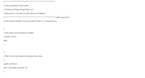solved problem 1 design and implement a class called