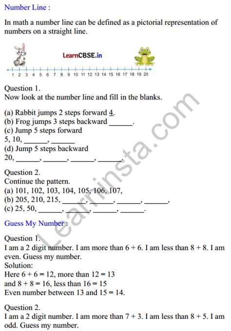 Fun With Numbers Class 2 Worksheet With Answers Maths Chapter 3 Fun With Numbers Class 2 Worksheet With Answers Maths Chapter 3