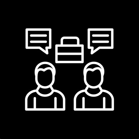 Business Dialog Vector Icon Design 20636733 Vector Art At Vecteezy