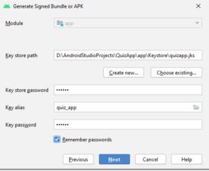Generate A Signed APK For Google Play Store TutorialsEU