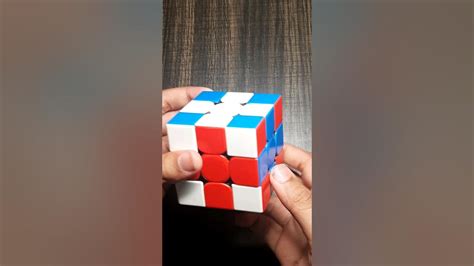 How To Make Plus Pattern In Rubiks Cube Shorts Viral Solved Cube