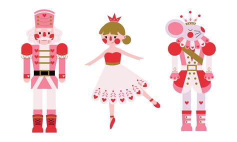 Nutcracker Ballerina Vector Art Icons And Graphics For Free Download