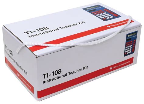Texas Instruments Ti 108 Calculator Classroom Pack Calculators Inc