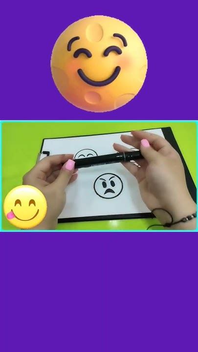 Как нарисовать СМАЙЛИКИ ЭМОДЗИ Рисунки для Детей шортс смайл эмодзи Smile рисунки