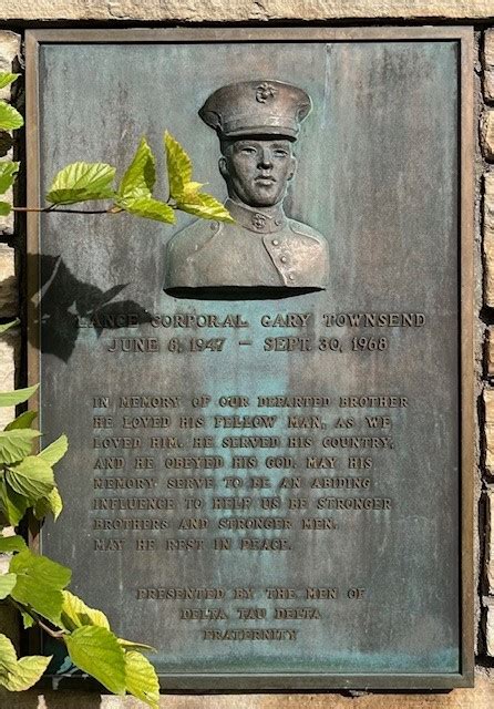 Memorial Lance Corporal Gary Ray Townsend Fort Collins