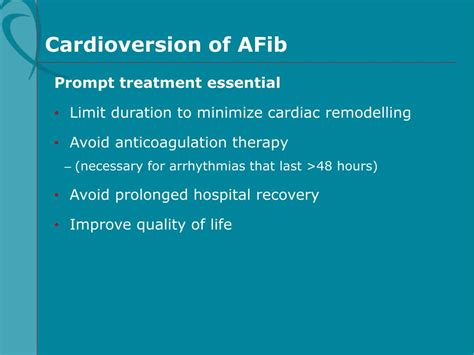 Ppt Section Ii Clinical Management Of Afib Powerpoint Presentation