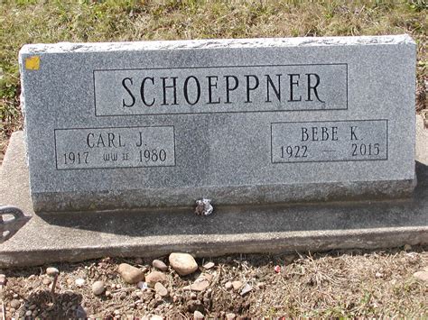 Carl J Schoeppner 1917 1980 Find A Grave Memorial