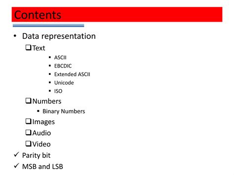 data communication and computer networks data types ppt