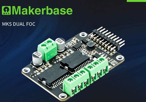 Makerbase SimpleFOC Dual Brushless Micro FOC Servo With Current Loop For BLDC Motor