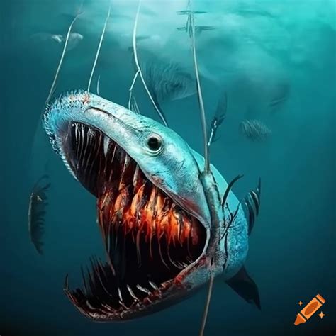 Illustration Showing The Impact Of Overfishing On Craiyon