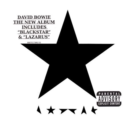 David Bowie ★ Blackstar America Dvd