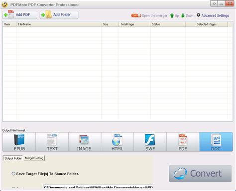 [windows] convert pdfs to doc txt epub html swf jpeg with pdfmate