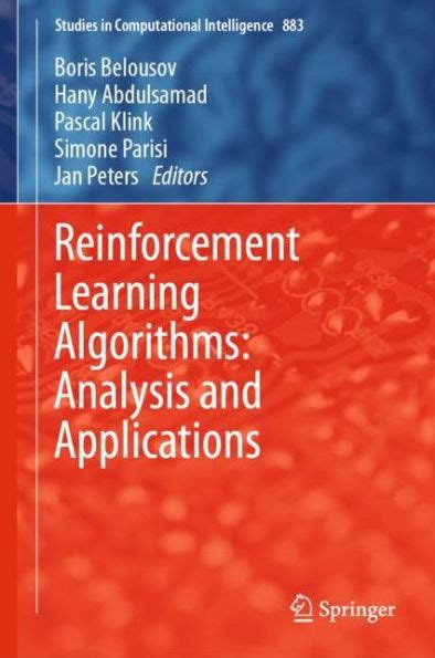Reinforcement Learning Algorithms Analysis And Applications By Boris
