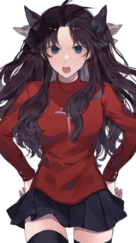 Flustered Tsundere Rin Tohsaka 9GAG Flustered Tsundere Rin Tohsaka 9GAG