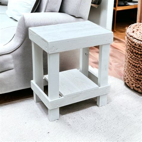 Rustic End Tables Etsy