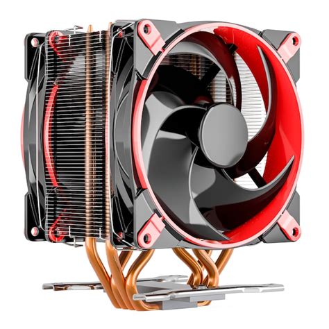 Premium Photo Cpu Cooler Cpu Fan 3d Rendering