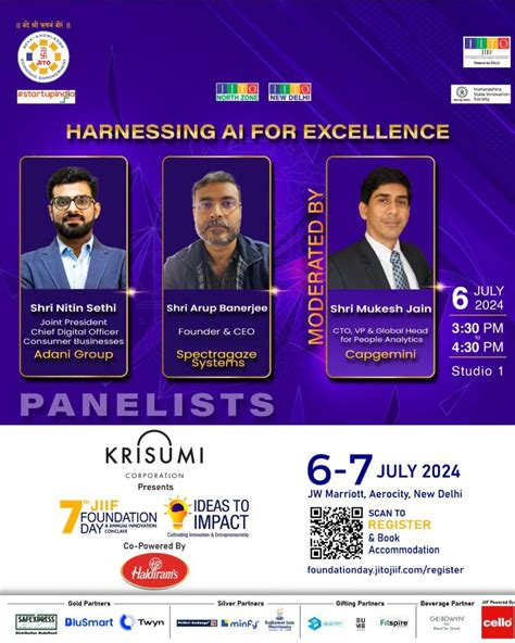Panel On Ai For Excellence And Innovation Mukesh Jain Posted On The Topic Linkedin