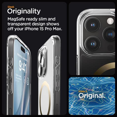 Оригинальный чехол Spigen Ultra Hybrid (Magsafe) для iPhone 15 Pro Max ...