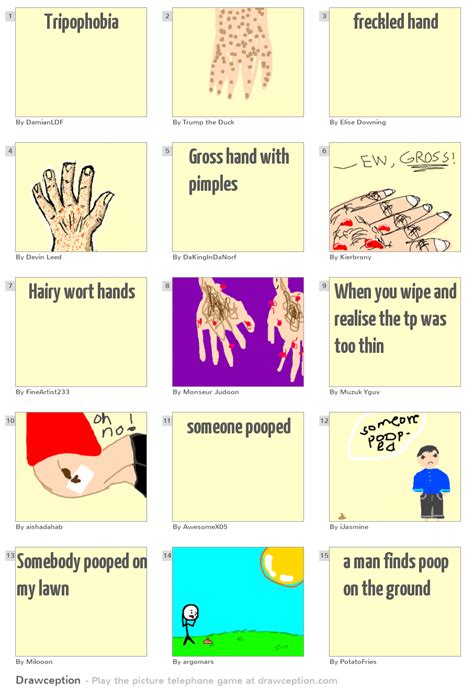 Tripophobia Drawception