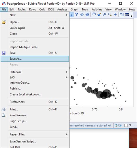 Solved How To Save Jmp Graph To Interactive Html File Jmp User Community