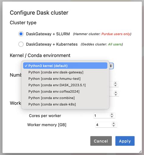 Dask Gateway At Purdue Af Purdue Af