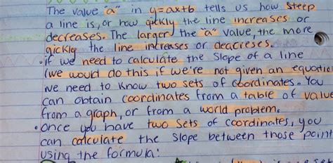 Finding Slope And Initial Value Mathpros