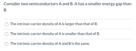 Solved Consider A Semiconductor With An Effective Density Of