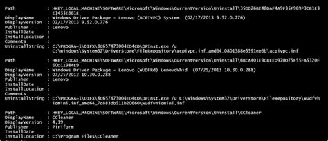 PowerShell Problem Solver Searching The Registry To Find Installed Software