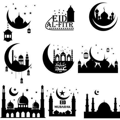 Cute Eid Mubarak Svg Eid Mubarak Svg Bundle Eid Mubarak Svg Eid Mubarak Decoration Eid Svg