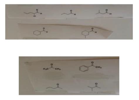 Solved Provide The Iupac Names For The Aldehydes And Ketones