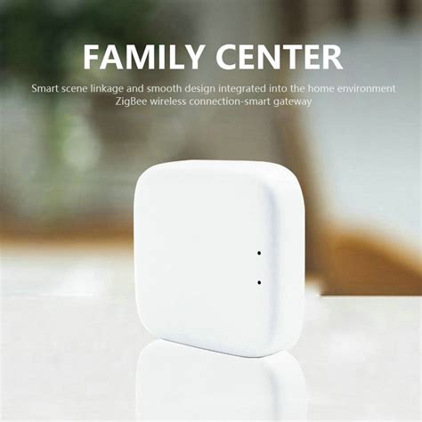 Tuya ZigBee Smart Gateway Hub Smart Home Bridge Smart Life APP Wireless Remote Controller Works