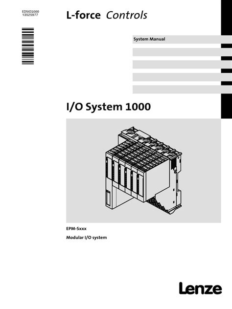 Epm Sxxx I O System 1000 System Manual En Pdf Computer Engineering Computer Science