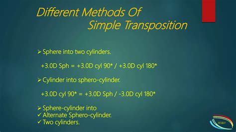 Simple And Toric Transposition Pptx