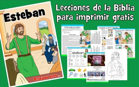 Esteban - Lección de biblia para niños - Trueway Kids