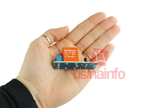Módulo Relé 5v 10a 1 Canal Para Arduino E Raspberry Pi P9 Usinainfo