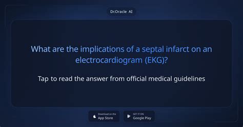 What Are The Implications Of A Septal Infarct On An Electrocardiogram